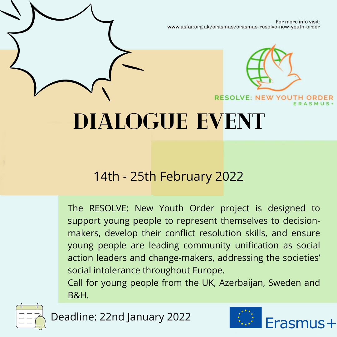 Call for participants from the UK - Asfar