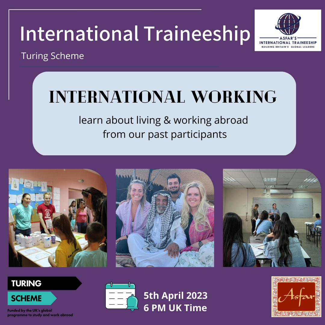 Online Event: International Working - Asfar