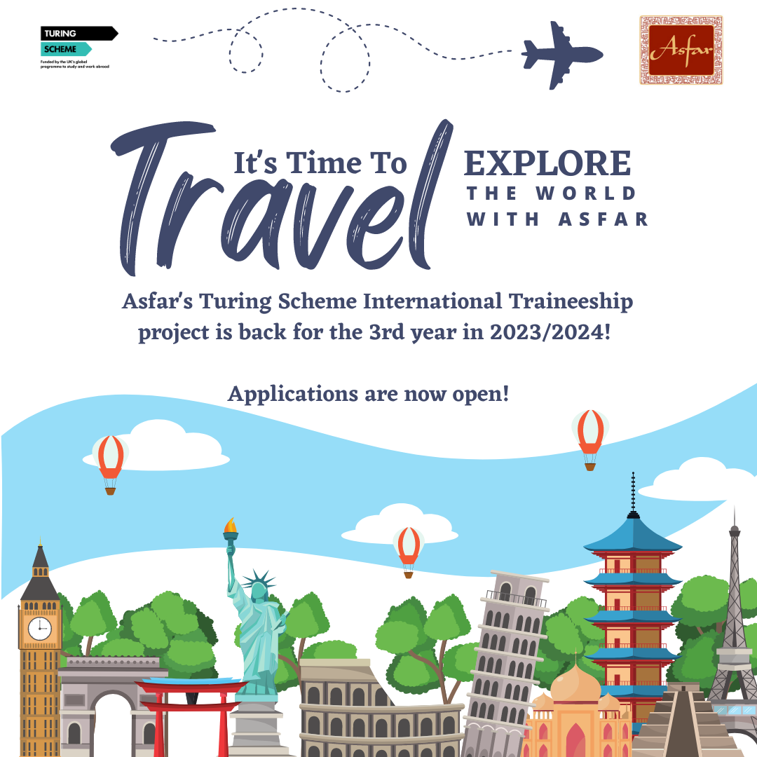 Asfar's Turing Scheme International Traineeship - Asfar