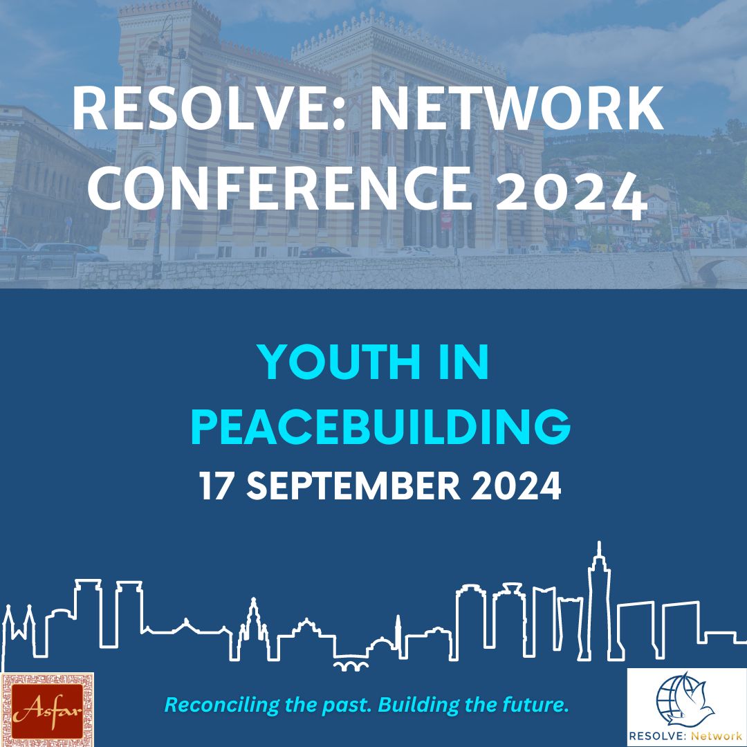 Youth in Peacebuilding Panel Announcement: RESOLVE Network Conference ...