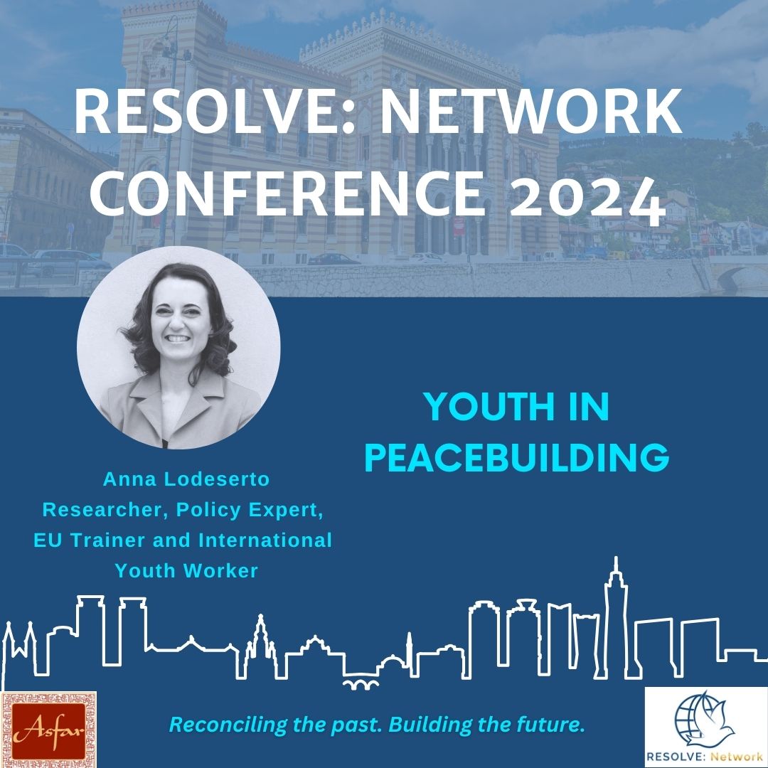 RESOLVE: Network Conference 2024 – Speaker Anna Lodeserto announced - Asfar